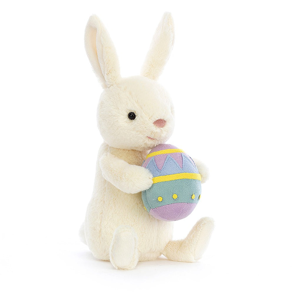 Bobbi Bunny With Easter egg 18 cm- Jellycat Soft Toy– CLOUD_HK